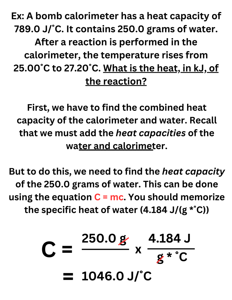 Calorimetry – Chemistutor